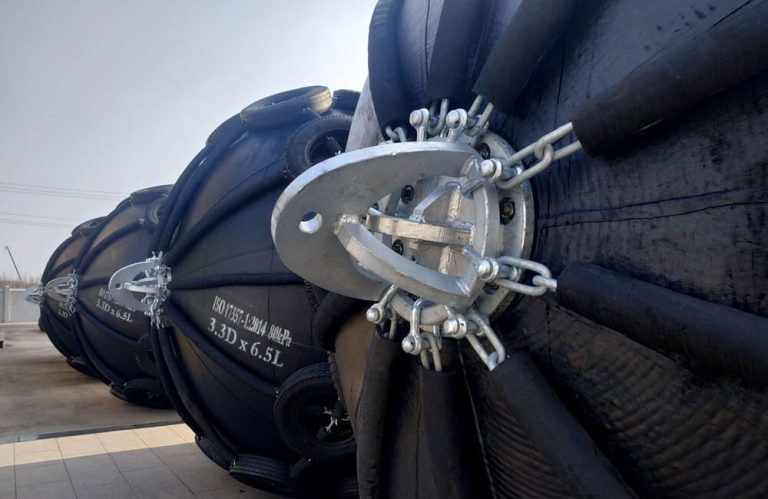 Floating Pneumatic Rubber Fenders - Evergreen Maritime