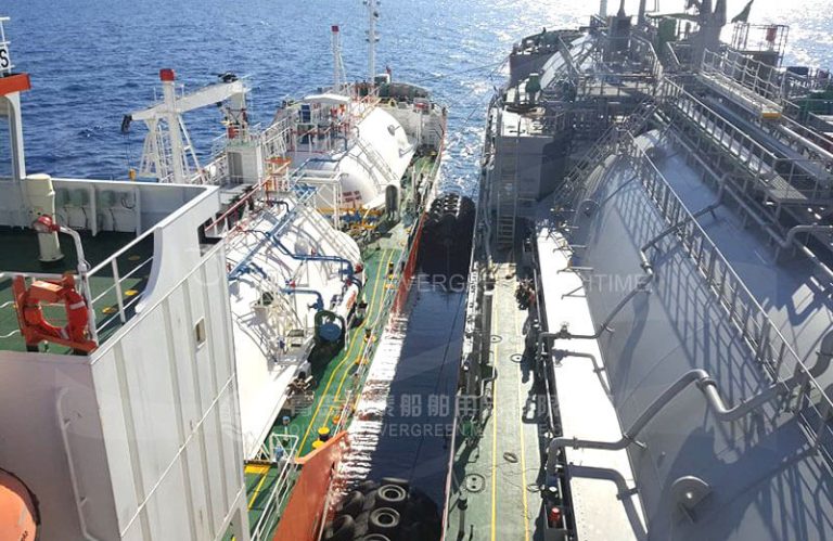 D3.3 M x L6.5 M Pneumatic Fenders for STS Operations of SINOPEC VLSFO ...
